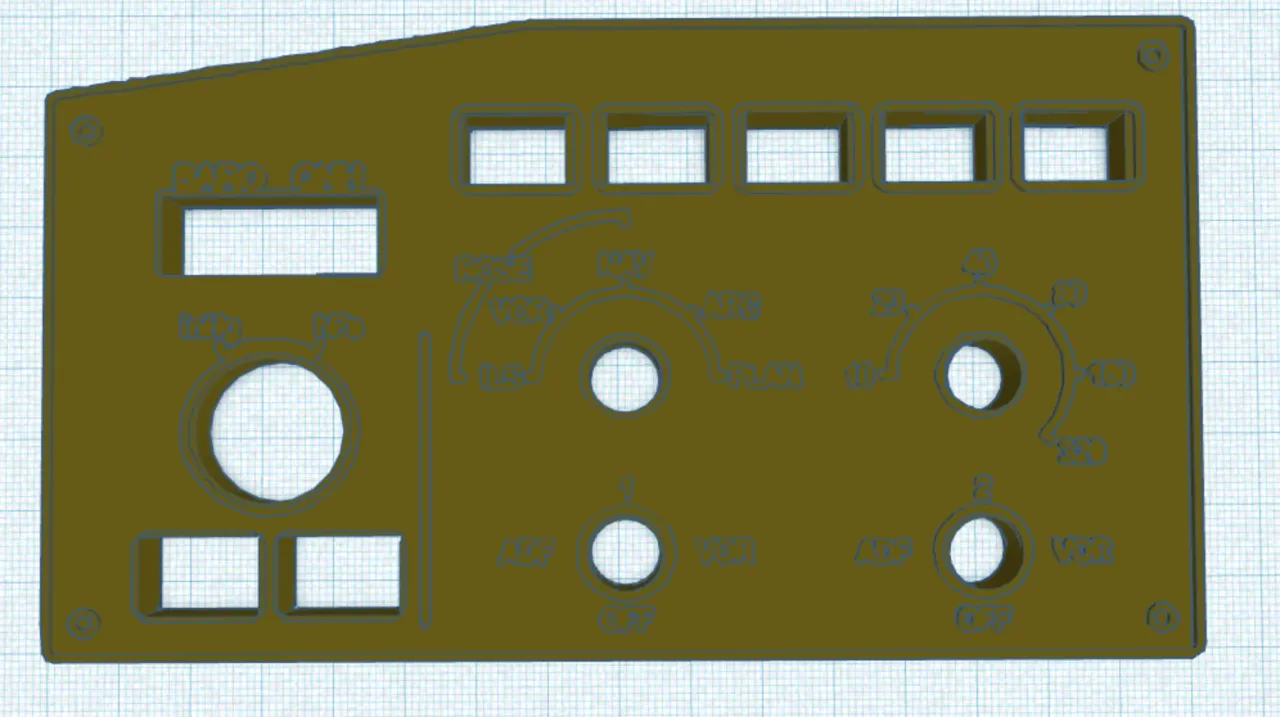 A320 EFIS by ellocaso46 | Download free STL model | Printables.com