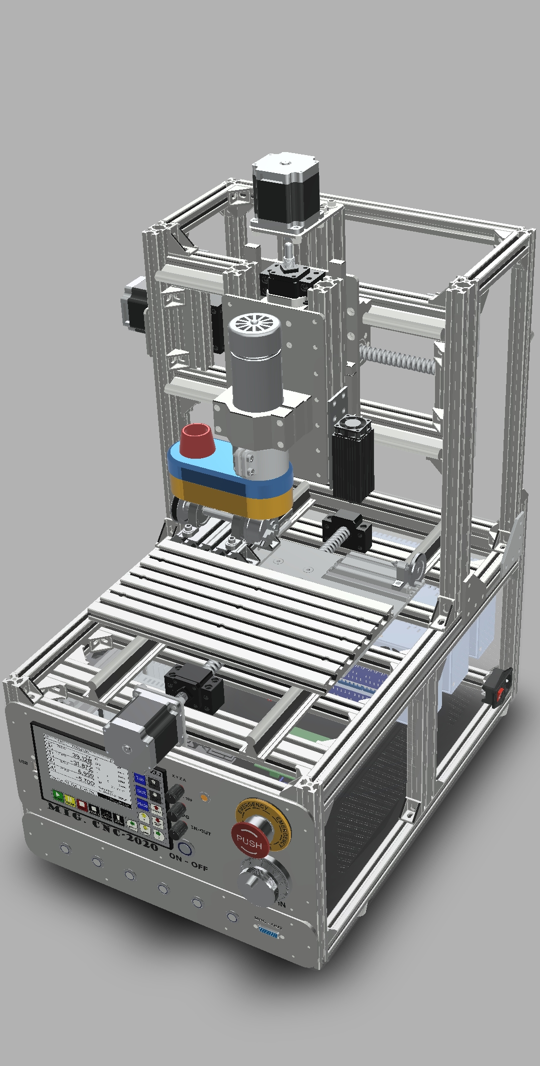 ROUTER CNC 4 EJES by Miguelitocaf | Download free STL model ...