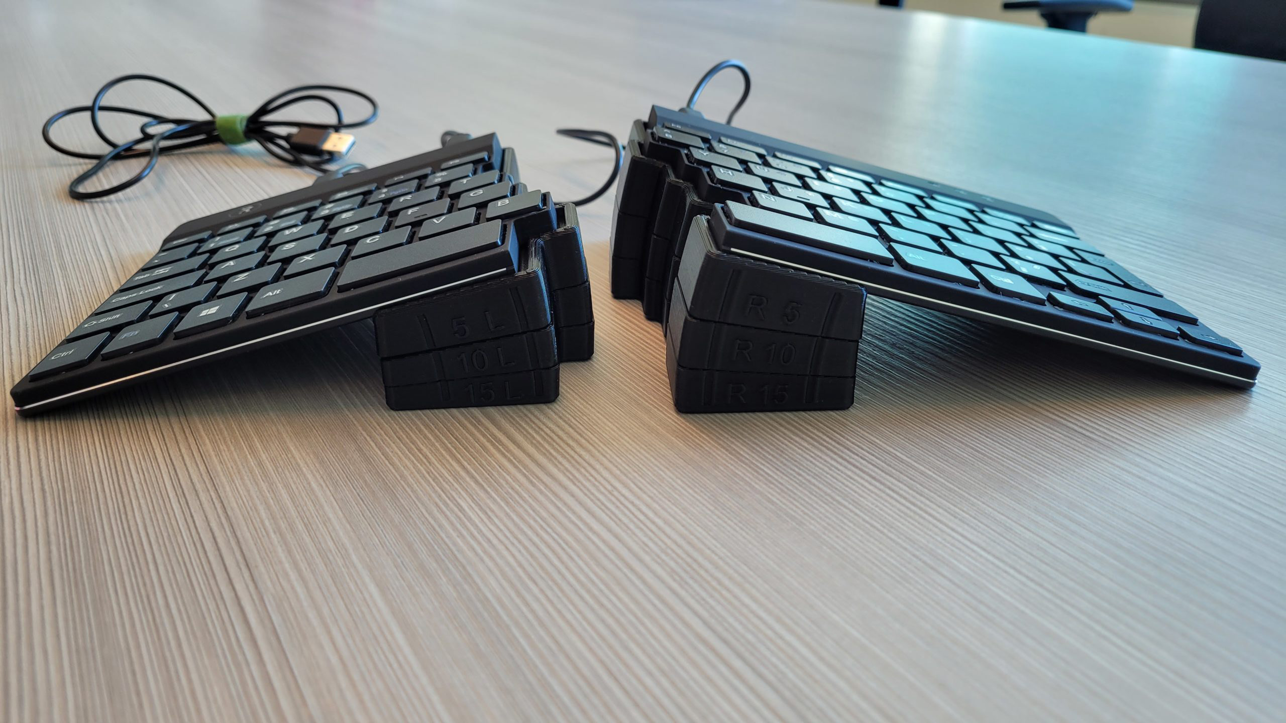 Stacking Stand for R-Go Split Keyboard by Makers Making Change ...