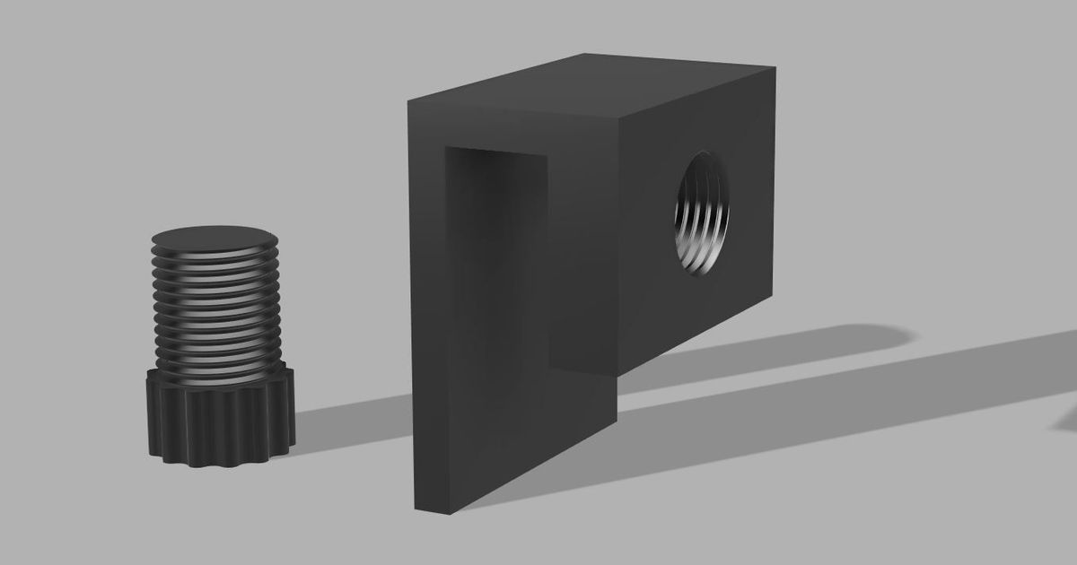 Simple Camera mount by mipan | Download free STL model | Printables.com