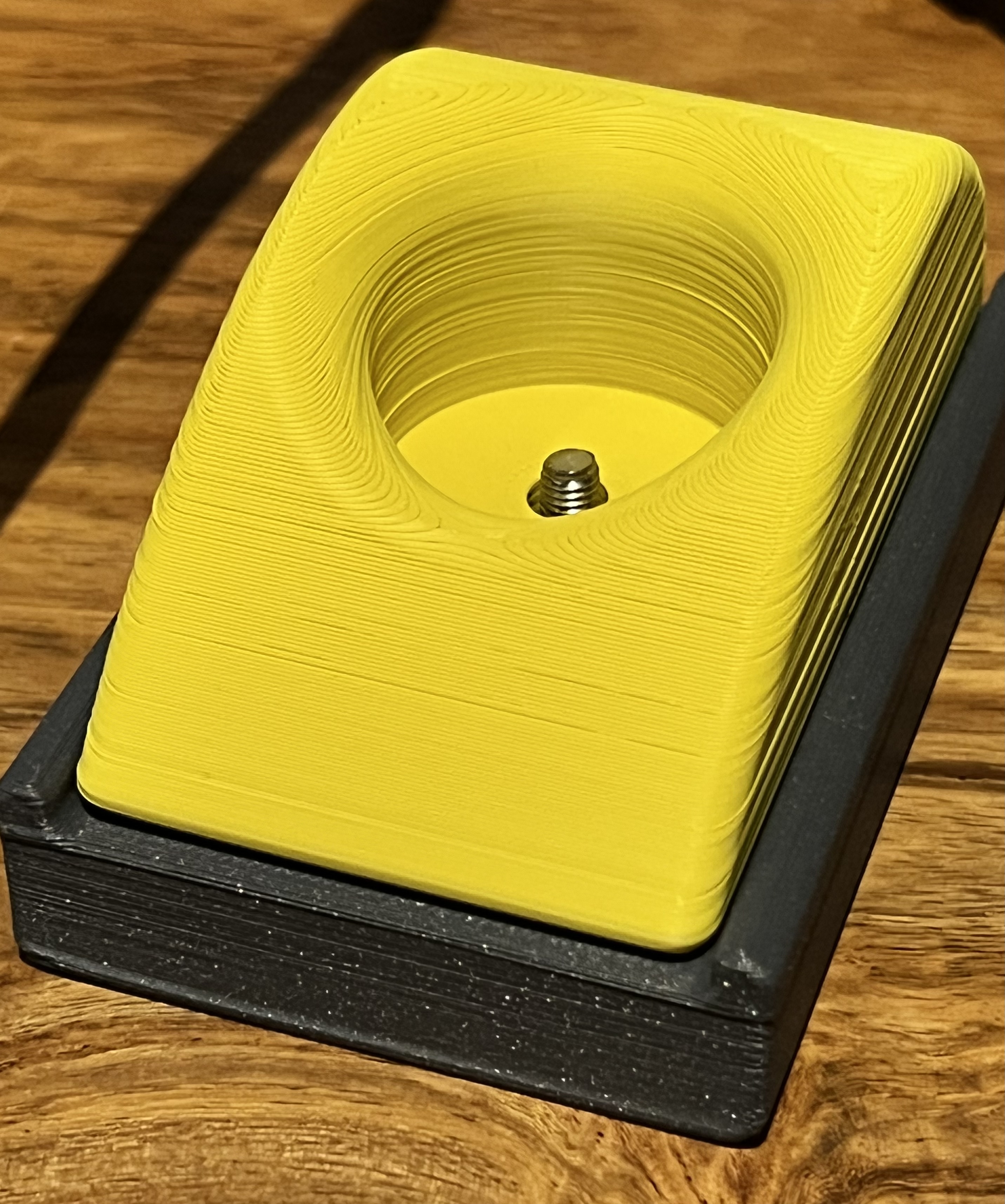 Parametric Sanding Block with Heat Set Inserts by dePrintinator ...