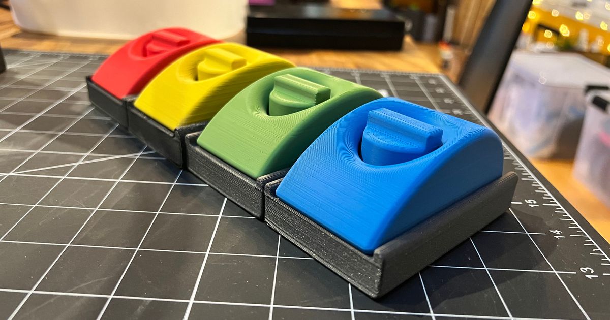 Parametric Sanding Block with Heat Set Inserts by dePrintinator ...