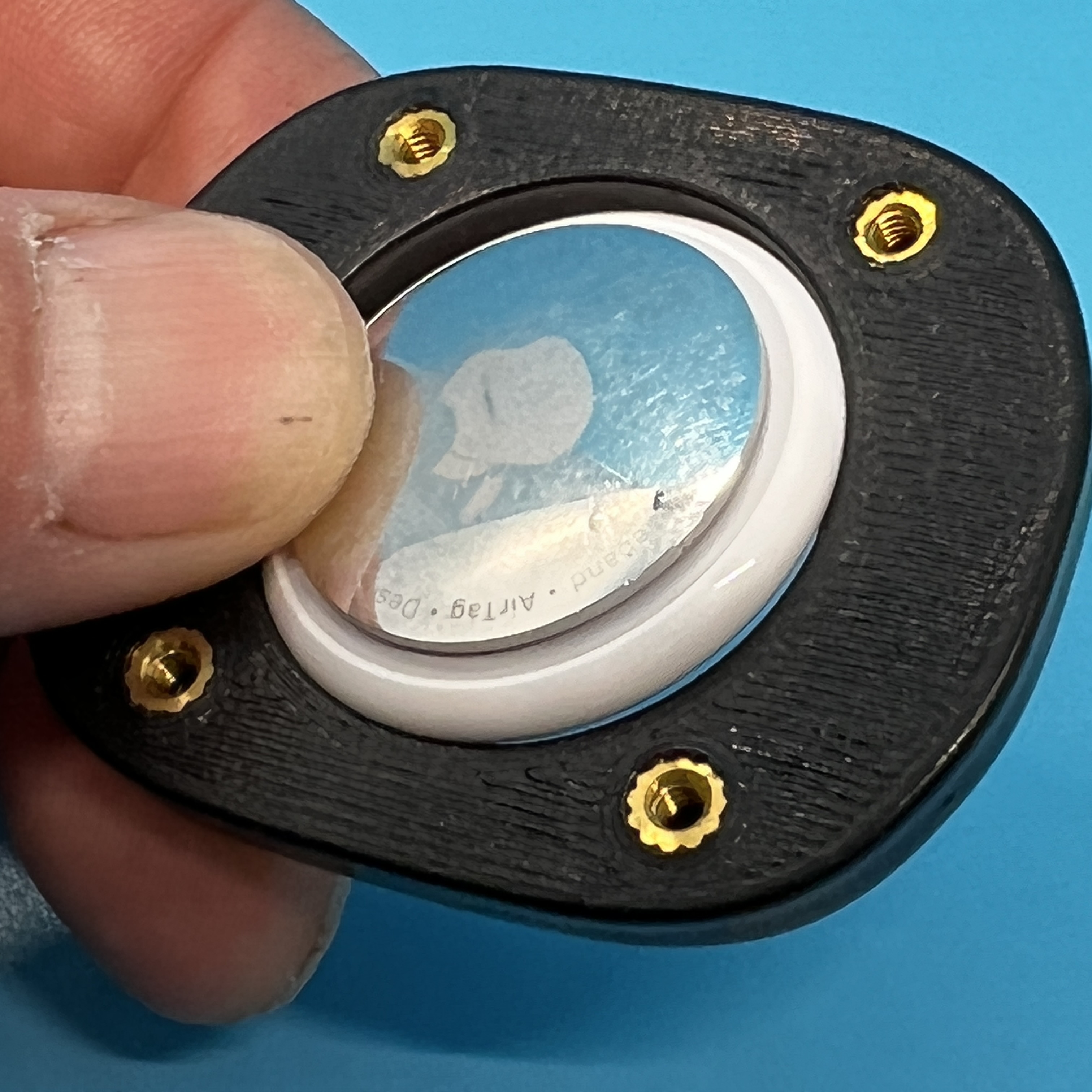 AirTag Adapter for Dog Collars by fuchsr | Download free STL model ...