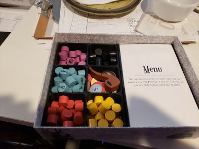 Surrealist Dinner Party token and card trays par Grauenwolf ...