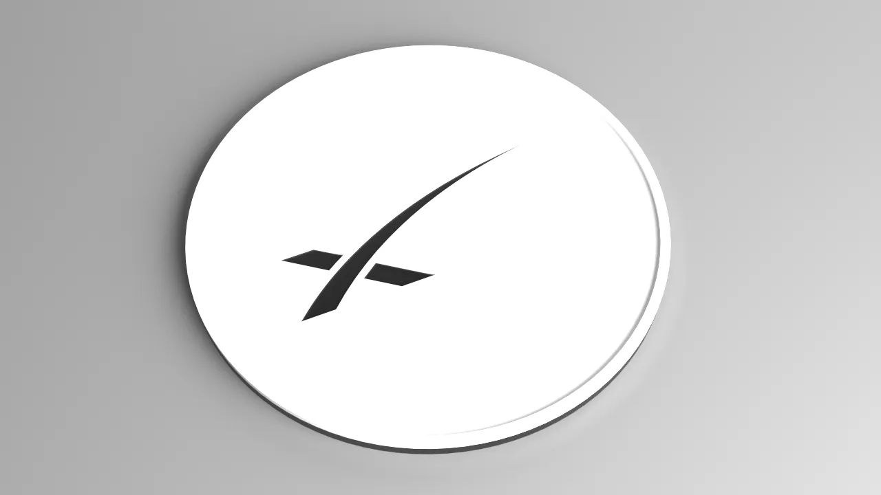 Spacex Logo Black
