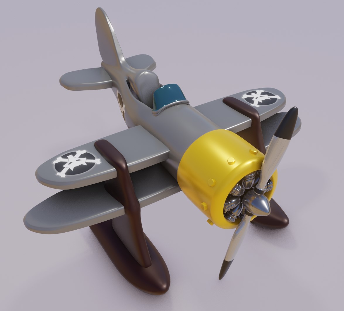 TaleSpin - Air Pirate Grunt plane by Grafit | Download free STL model ...