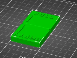 Full Empty Refrigerator Magnet by wiinke | Download free STL model ...