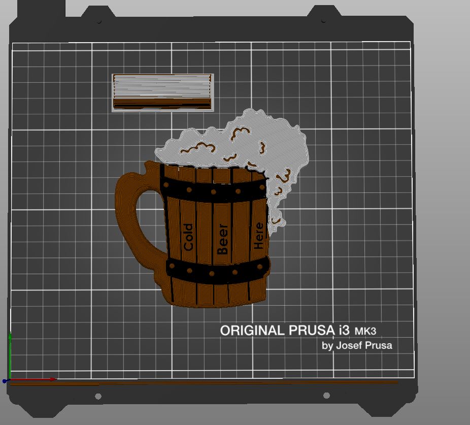 Cold Beer Here by Wilko_SLO | Download free STL model | Printables.com