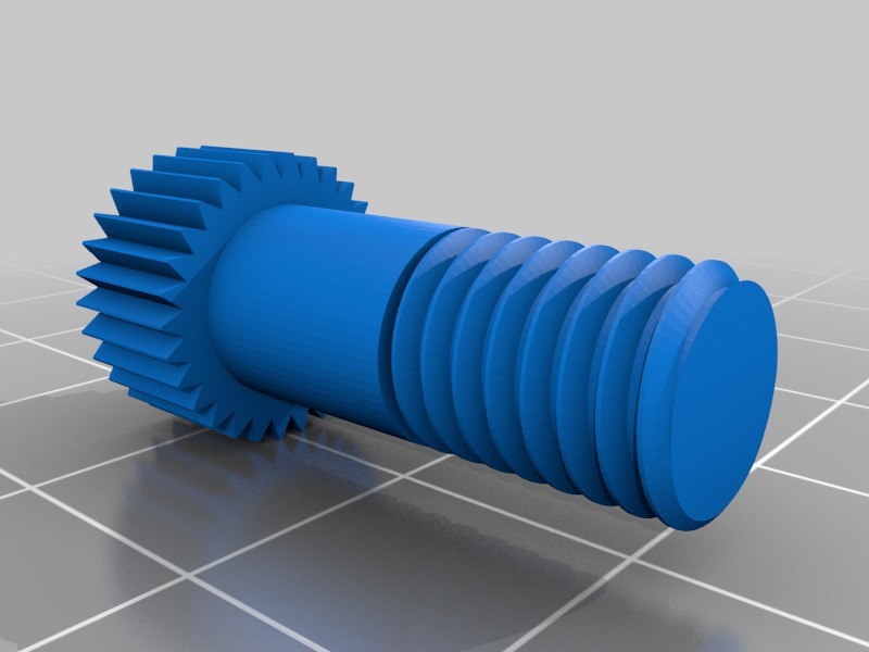 Spring Return Door Lock by Gearhead | Download free STL model ...