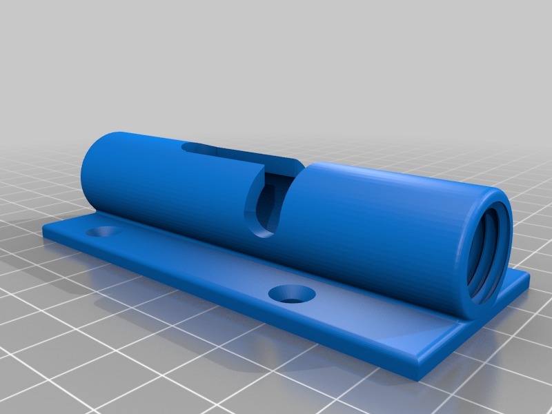 Spring Return Door Lock by Gearhead | Download free STL model ...