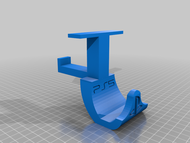 PS5 controller/headset under desk mount by MRKS04 | Download free STL ...