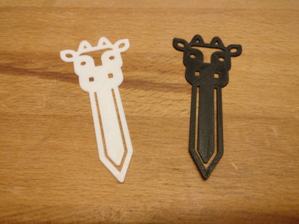 Cow Bookmark by kaimimue | Download free STL model | Printables.com