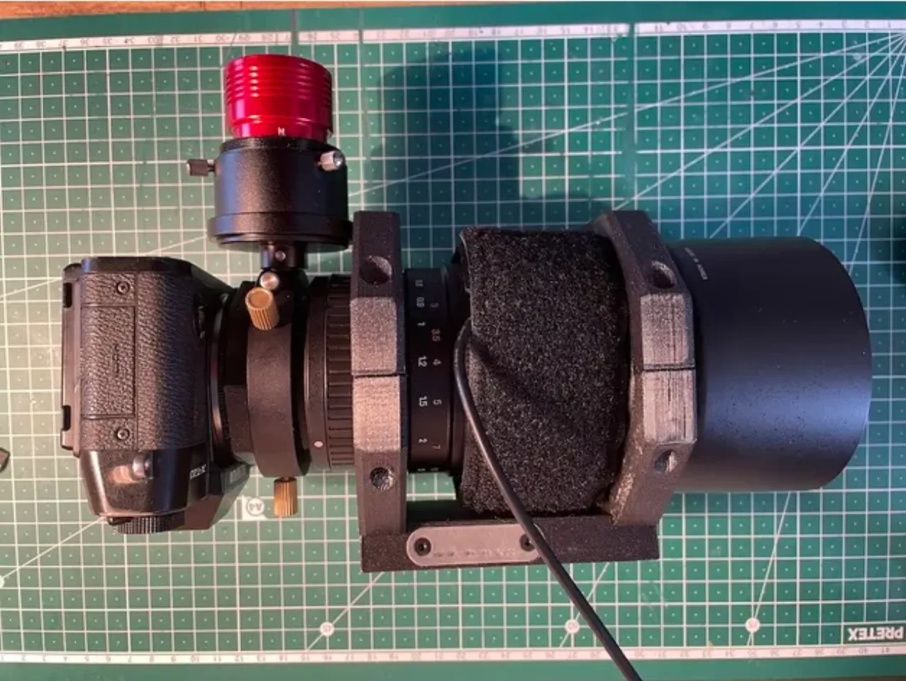 Samyang 135mm astrophotography holder by tror | Download free STL model ...