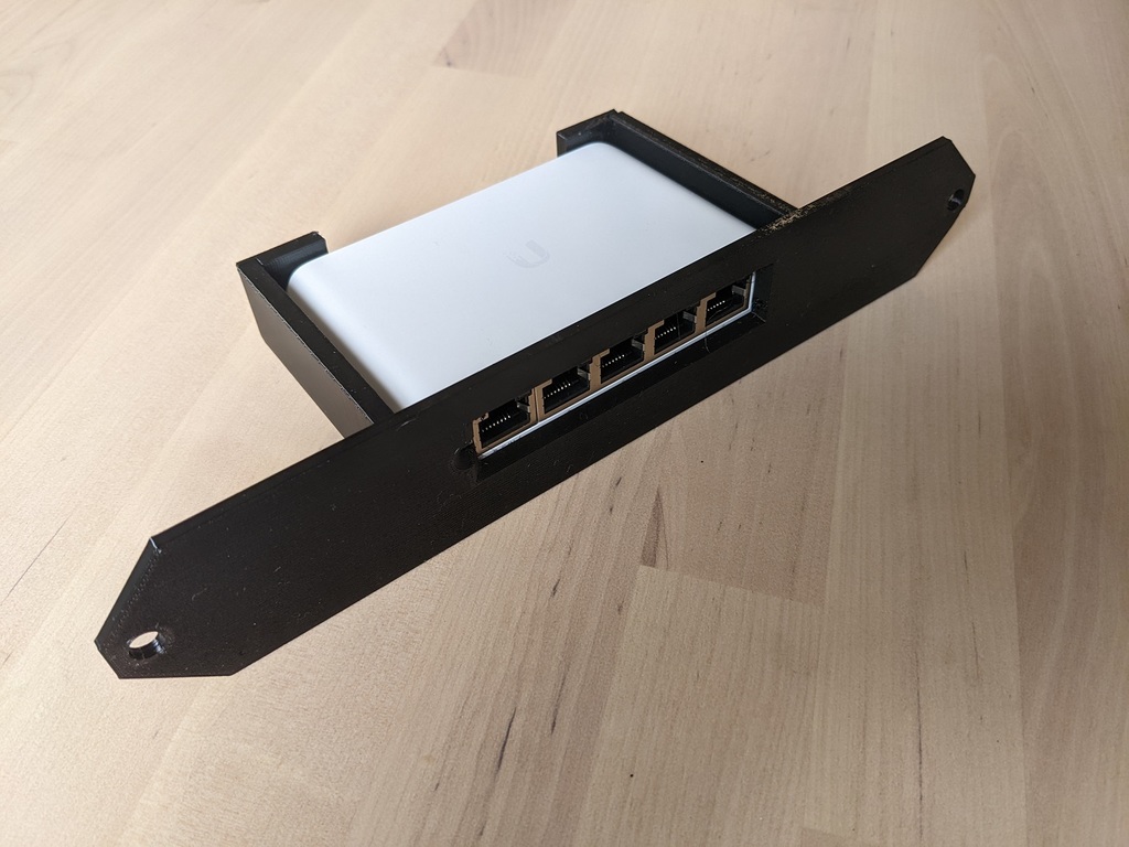 Unifi mini rack by Wiles | Download free STL model | Printables.com