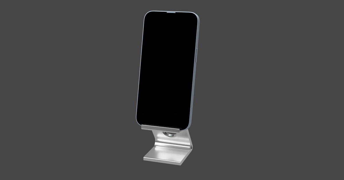 Phone Stand by Khrom | Download free STL model | Printables.com