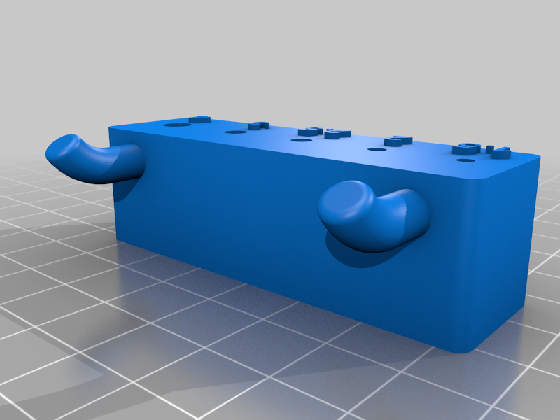 Pegboard Allen (Hex) Key Mount by spaghetti | Download free STL model ...