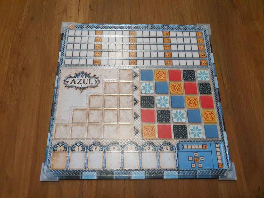 Azul Overlay - fits smaller build surface by n1ck | Download free STL ...