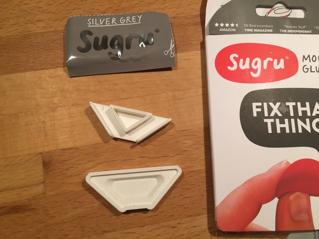 Sugru and 3D printed feet for the Ultimaker by Droopas | Download free ...