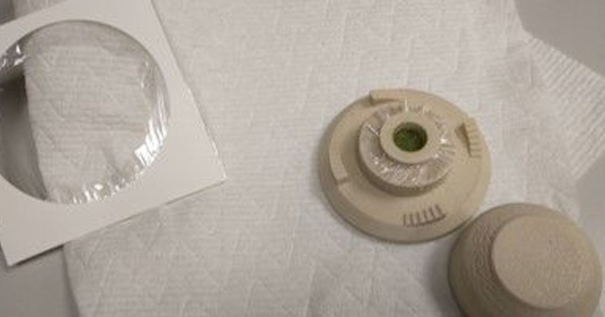 XRF Sample Press and Sample Rings by FEW | Download free STL model ...