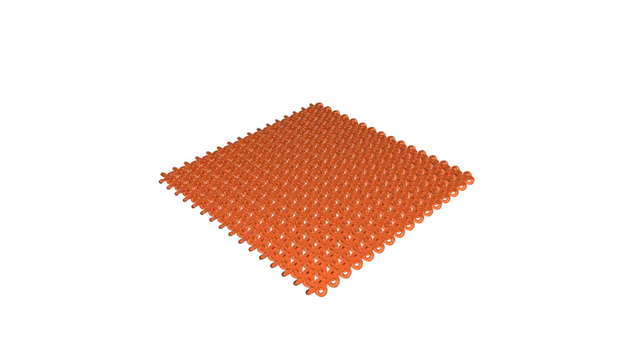 Square Chainmail (Openscad) by Openscaddad | Download free STL model ...