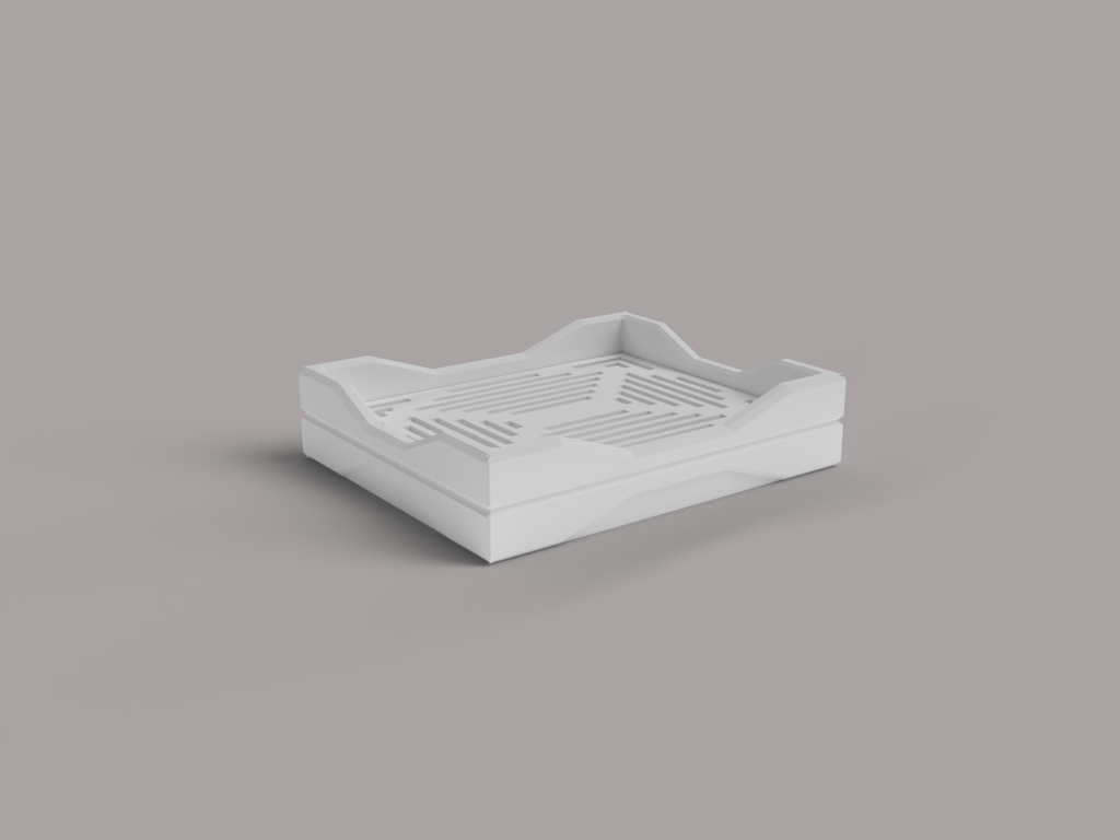 Simple Futuristic Soap Dish by smells_like_foam | Download free STL ...