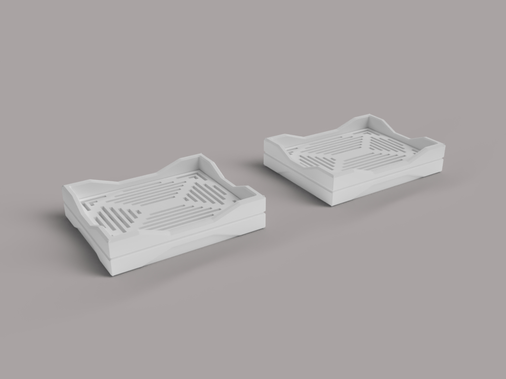 Simple Futuristic Soap Dish by smells_like_foam | Download free STL ...