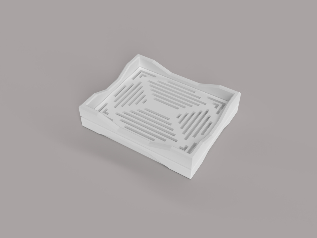 Simple Futuristic Soap Dish by smells_like_foam | Download free STL ...
