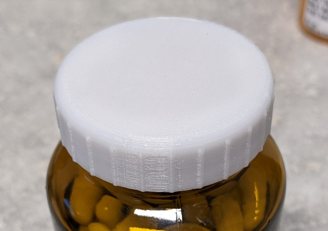 Parametric Bottle Cap / Jar Lid par Steve DeGroof | Téléchargez ...