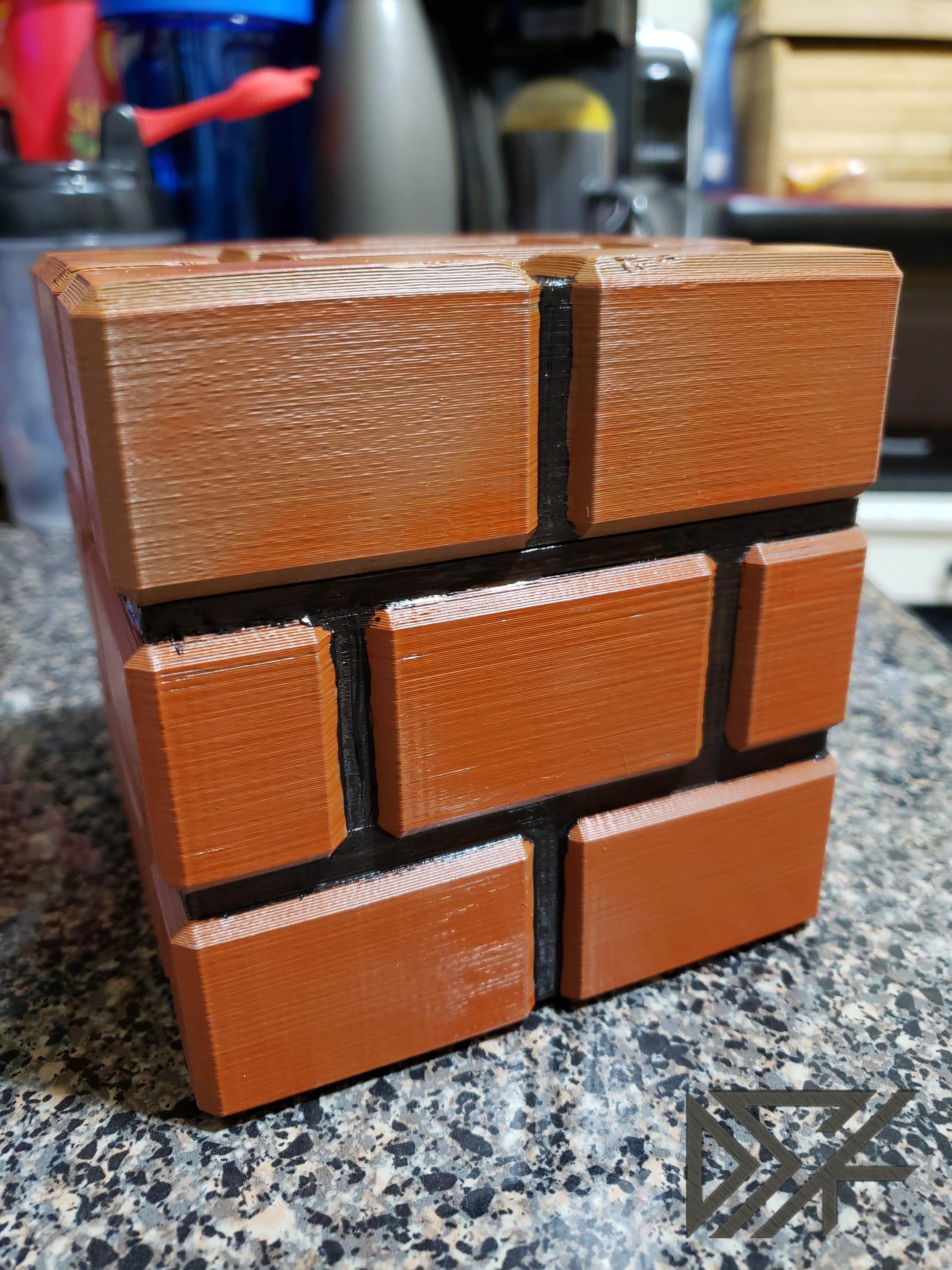 Super Mario Brick Piggy Bank by Dsk001 | Download free STL model ...