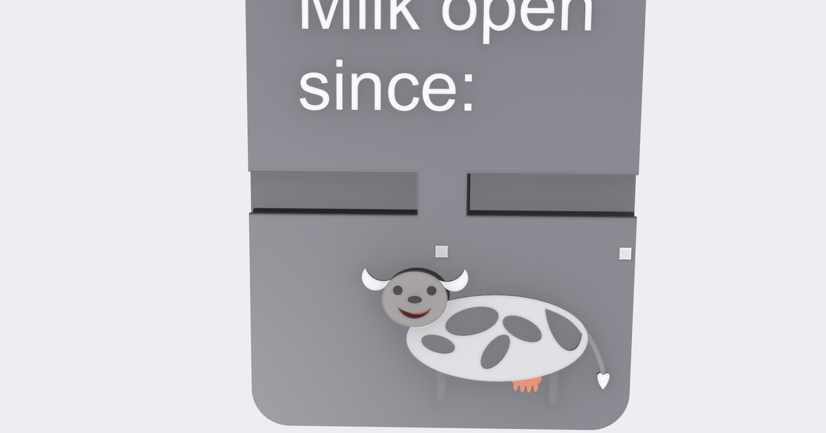 Milk shield by TN 3D-Objekte | Download free STL model | Printables.com