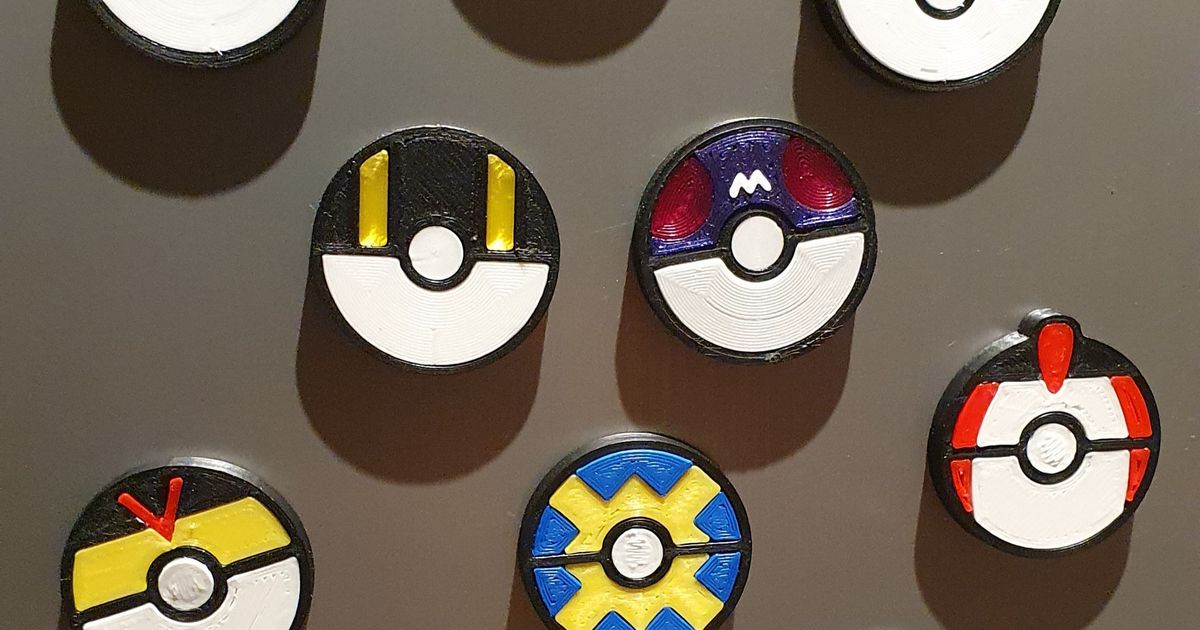 Pokemon Fridge Magnets / Kühlschrankmagnete by KnoppersDE | Download ...