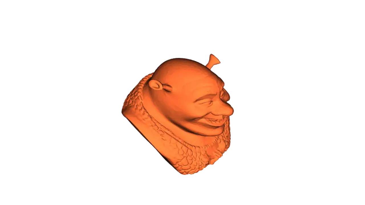 Shrek Bust by Charvas | Download free STL model | Printables.com