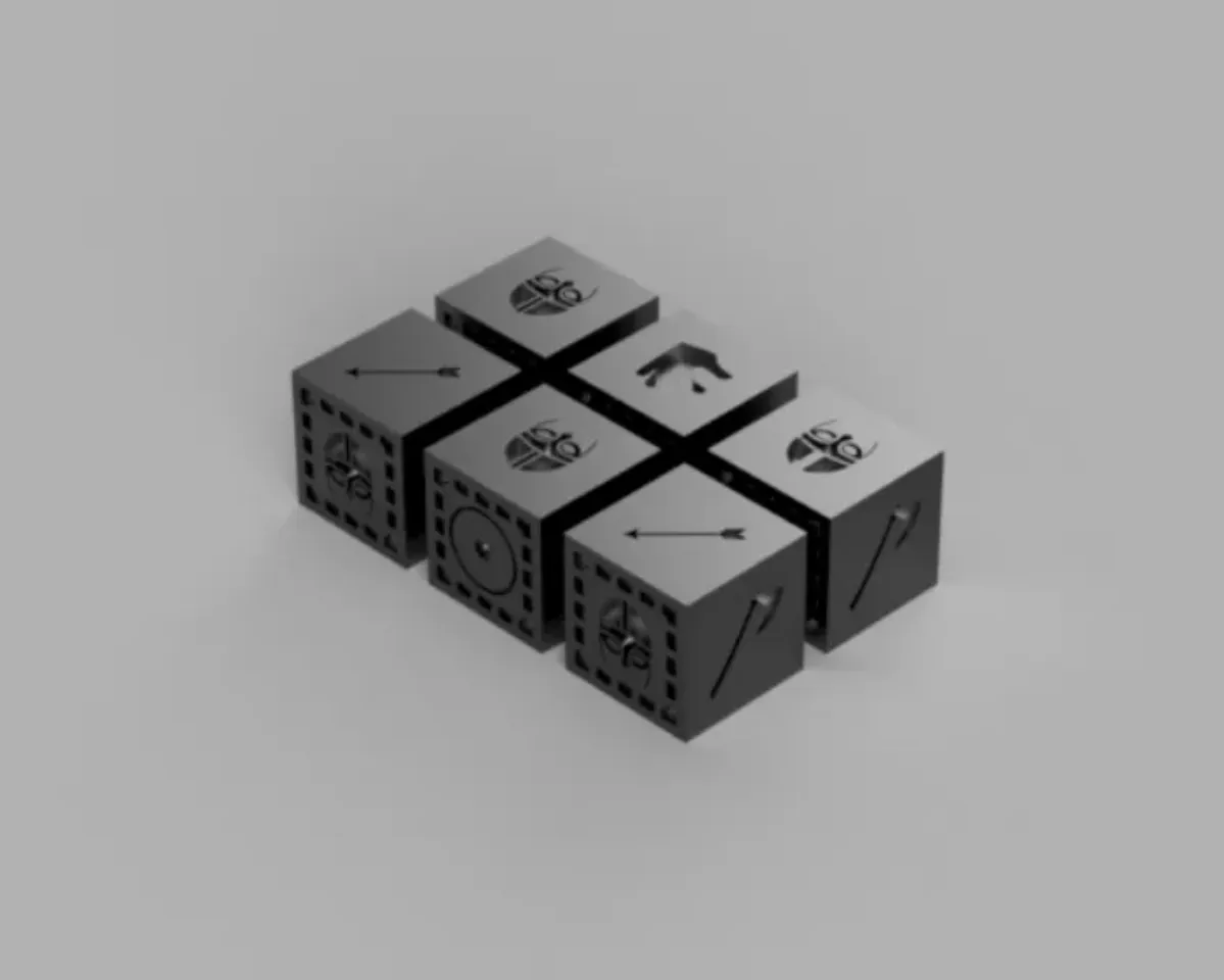 Orlog Dice (AC Valhalla) by Titafubaki | Download free STL model ...
