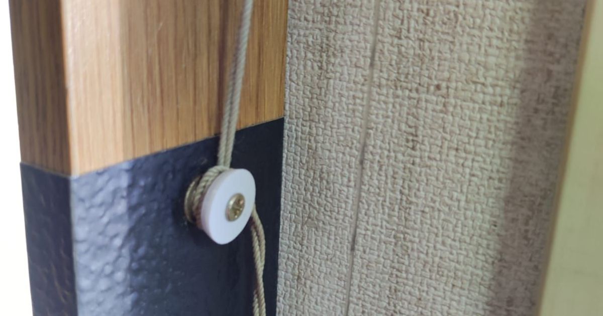 Window Blind String/Winder Lock by hadessuk | Download free STL model ...