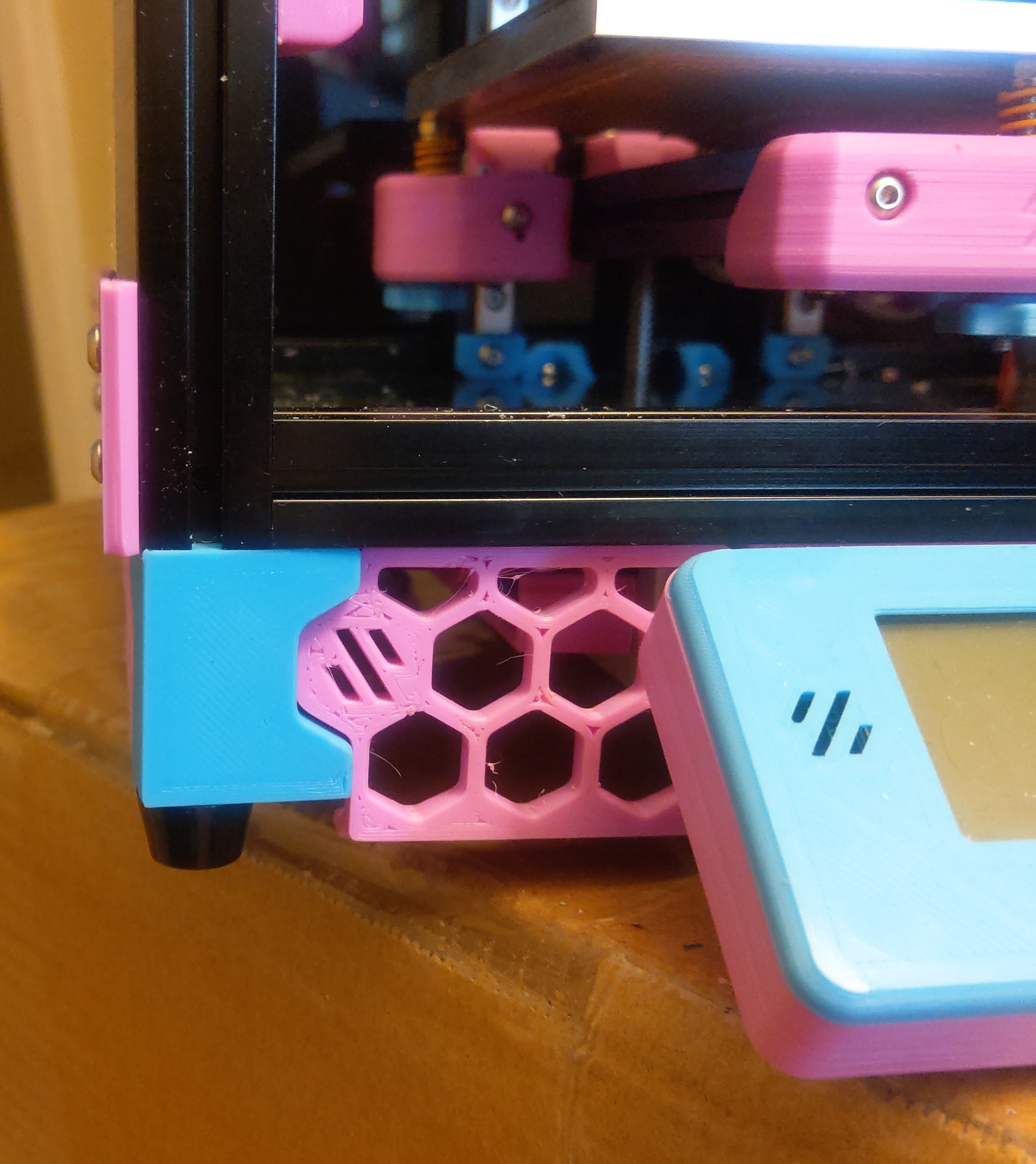 Voron 0 Front Corner 12864 LCD Mod por ProwlerON | Descargar modelo STL ...
