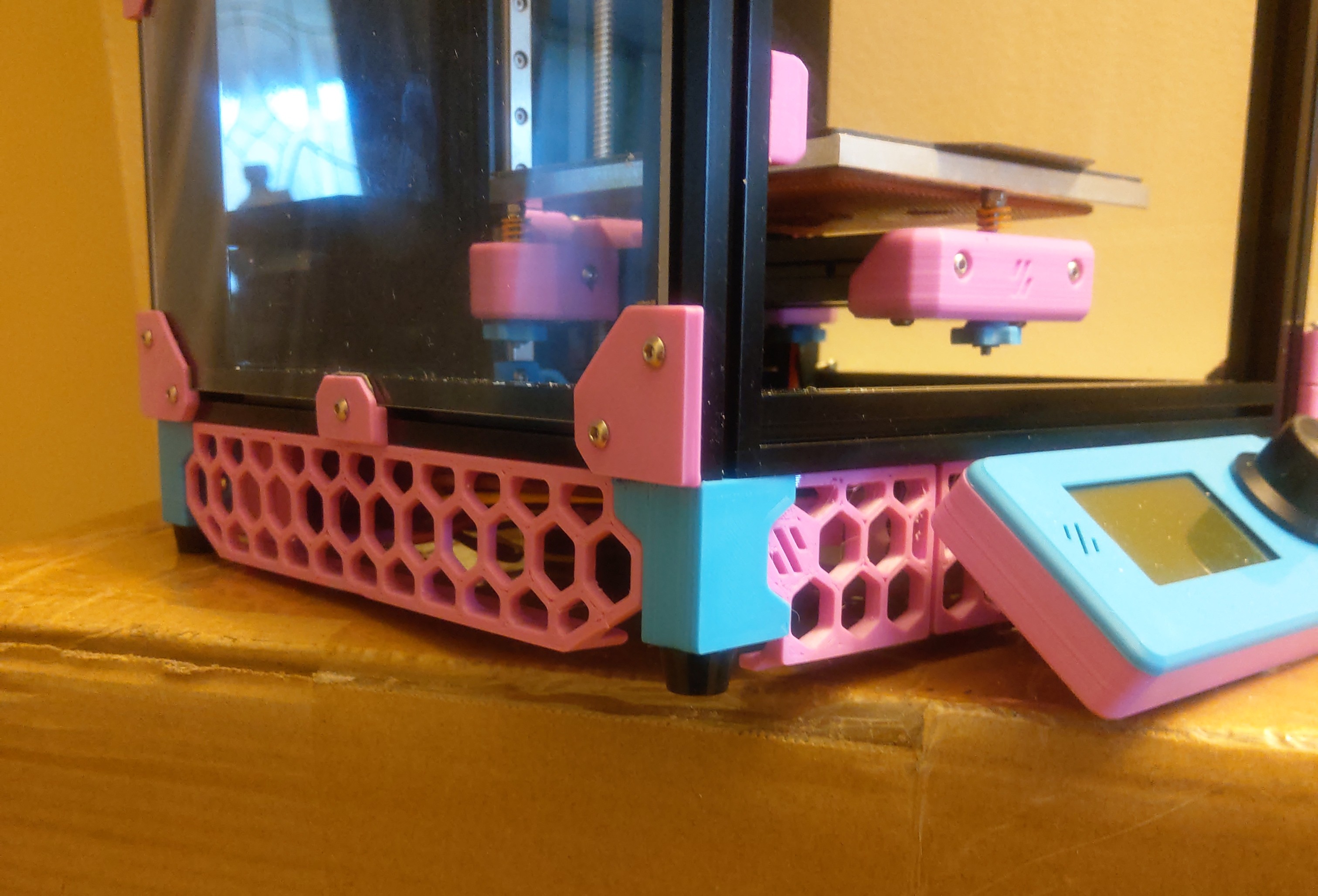 Voron 0 Front Corner 12864 LCD Mod por ProwlerON | Descargar modelo STL ...
