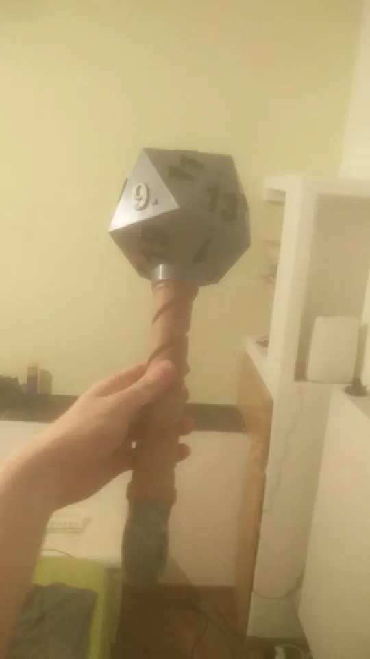 D20 Mace by amidar | Download free STL model | Printables.com