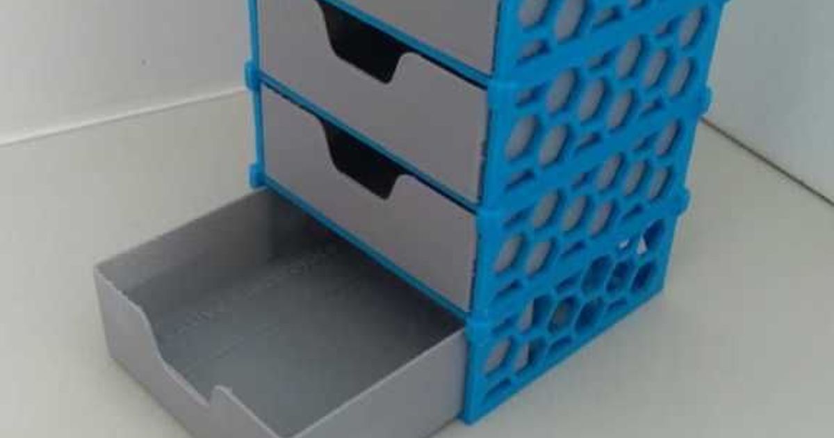 Stackable Storage Box by Creative Electronics | Download free STL model ...