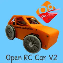 Open RC Car V3 Chassis by Creative Electronics | Download free STL ...