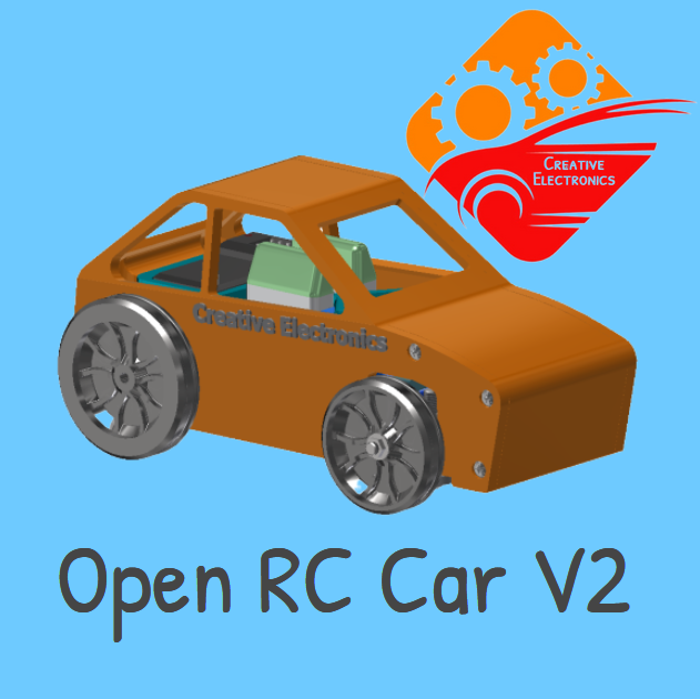 Open RC Car by Creative Electronics | Download free STL model ...