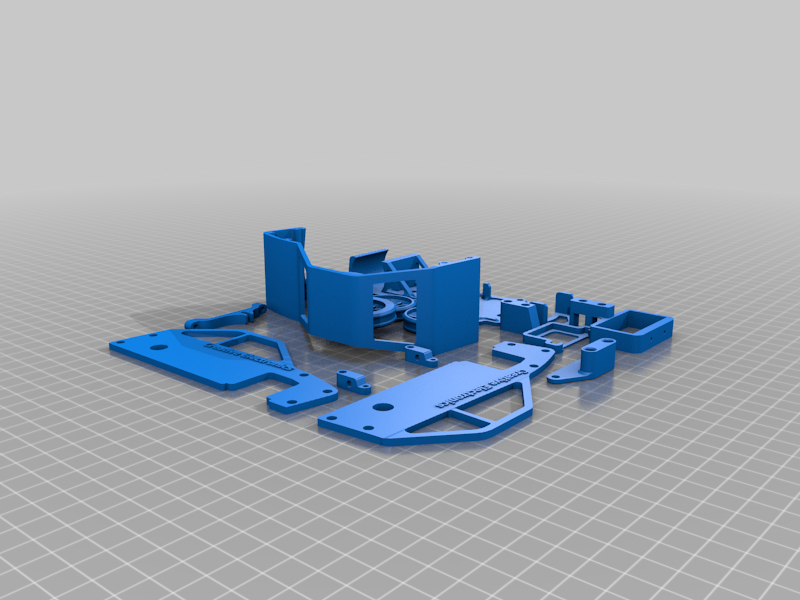 Open RC Car by Creative Electronics | Download free STL model ...