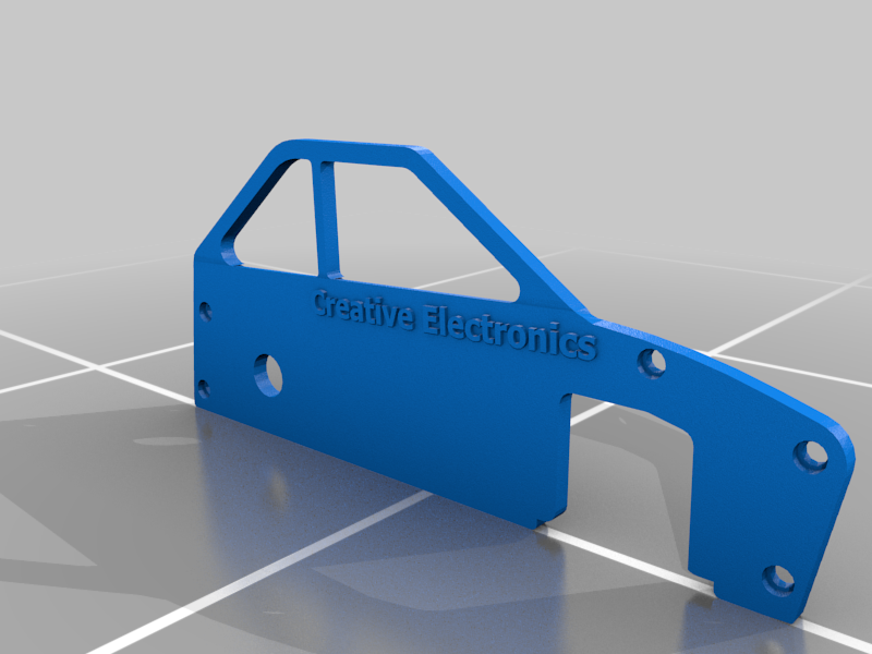 Open RC Car by Creative Electronics | Download free STL model ...