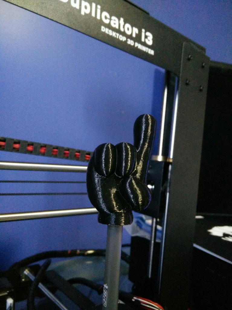 Pointer Finger Stick Pen by markury | Download free STL model ...