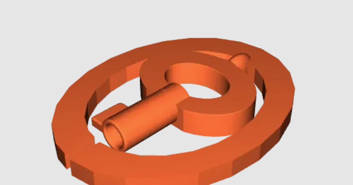 5th Pocket Small Handcuff Key by C4Consultant | Download free STL model ...