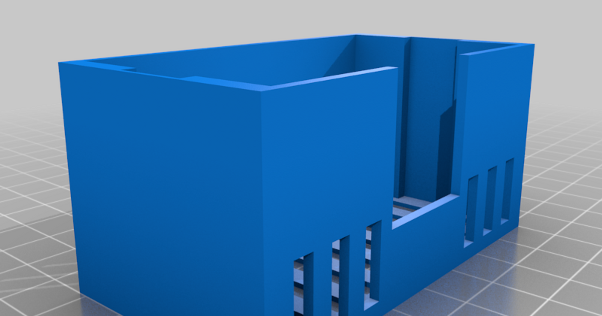 ZK-4KX Buck Boost Power Supply Case by Angelo | Download free STL model ...