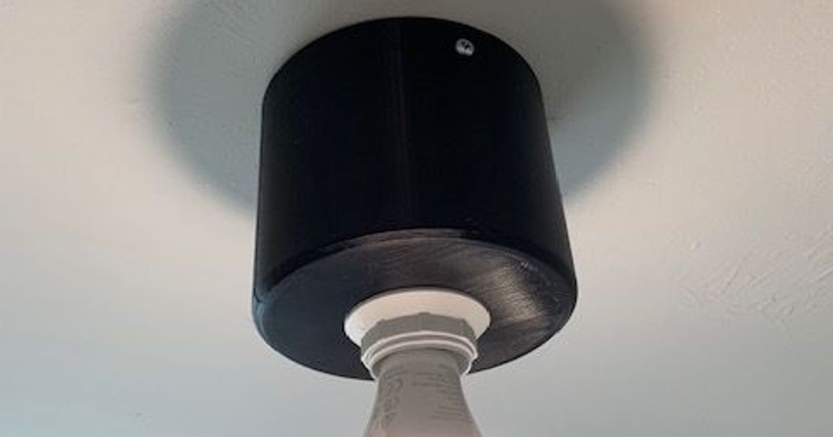 Simple Lamp by MoWeBo | Download free STL model | Printables.com