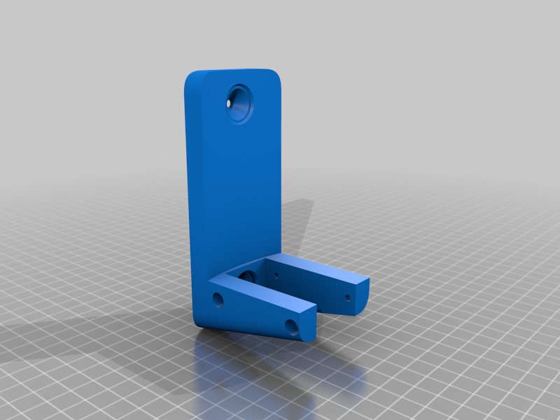 Helmet wall mount by whitespaceprops | Download free STL model ...