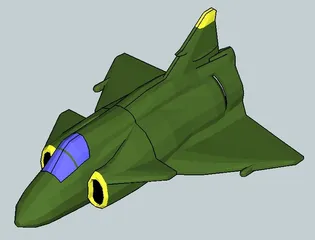 Viggen Nose by Midvale | Download free STL model | Printables.com