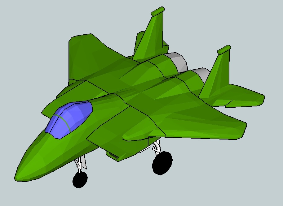 McDonnell Douglas F-15 Eagle by 67bope | Download free STL model ...