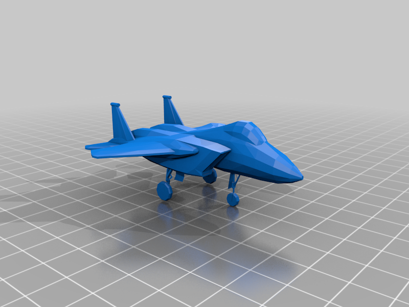 McDonnell Douglas F-15 Eagle by 67bope | Download free STL model ...